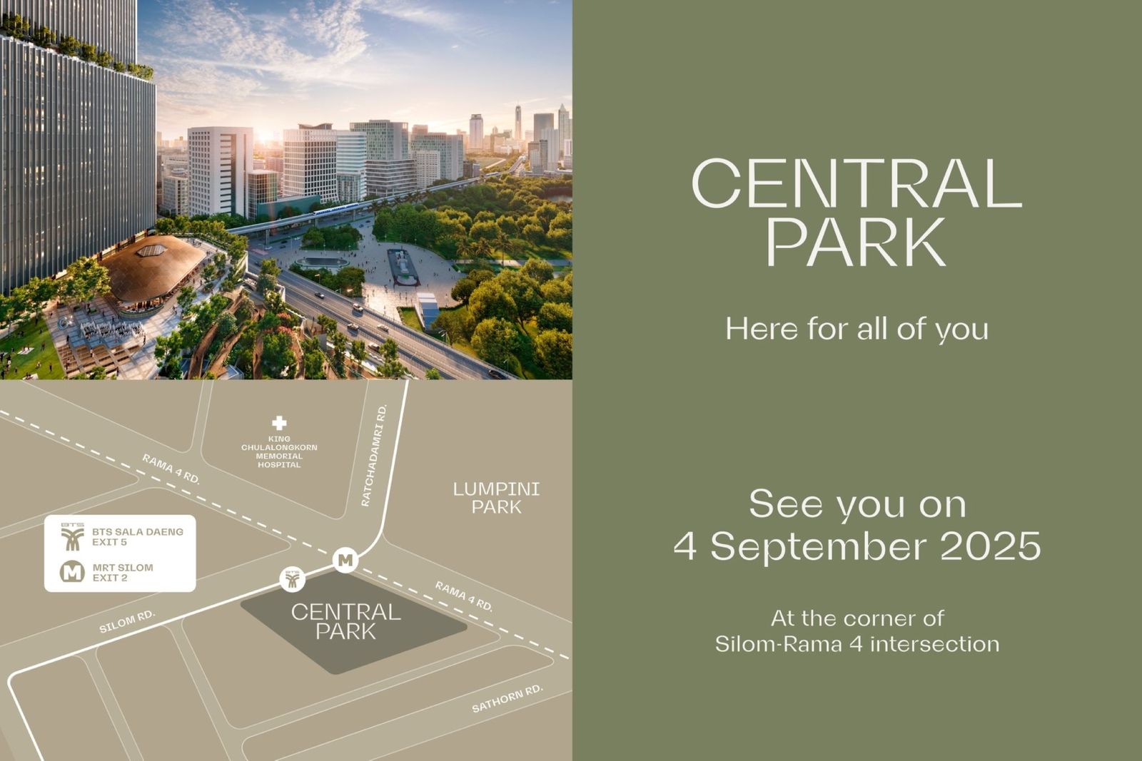 รวมแบรนด์ ร้านอาหารใน Central Park ยกระดับกรุงเทพฯ สู่มหานครระดับโลก