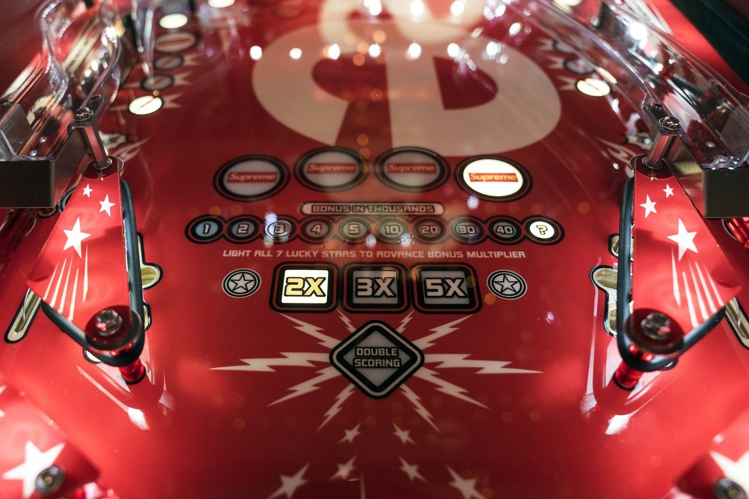 Supreme x Stern Pinball ตู้เกมพินบอลจากอเมริกา